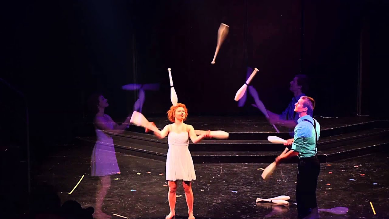 Hand Me Down Circus - Acrobatic Juggling Act - YouTube