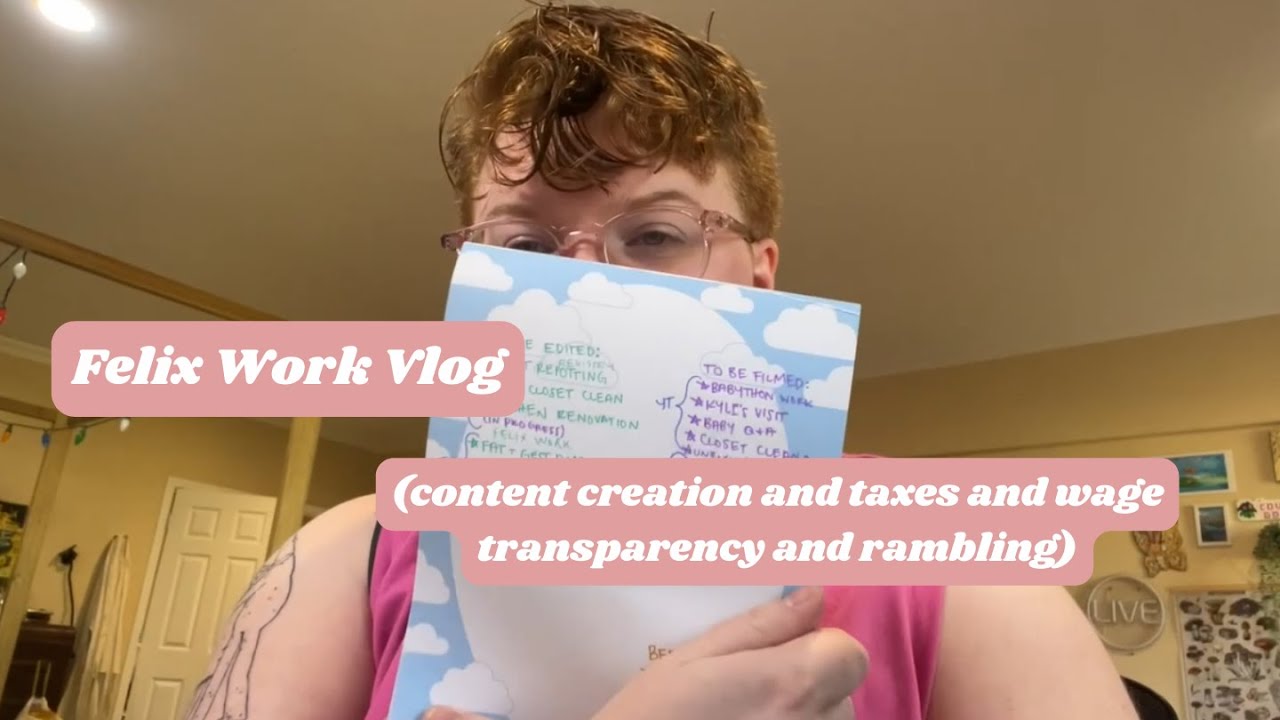 Felix Work: Taxes and BTS of Content Creation - YouTube