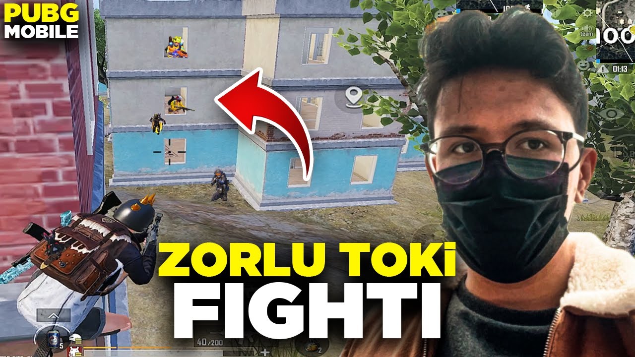 ZORLU TOKİ FIGHT'I! EFSANE 1VS4!! | PUBG MOBİLE - YouTube