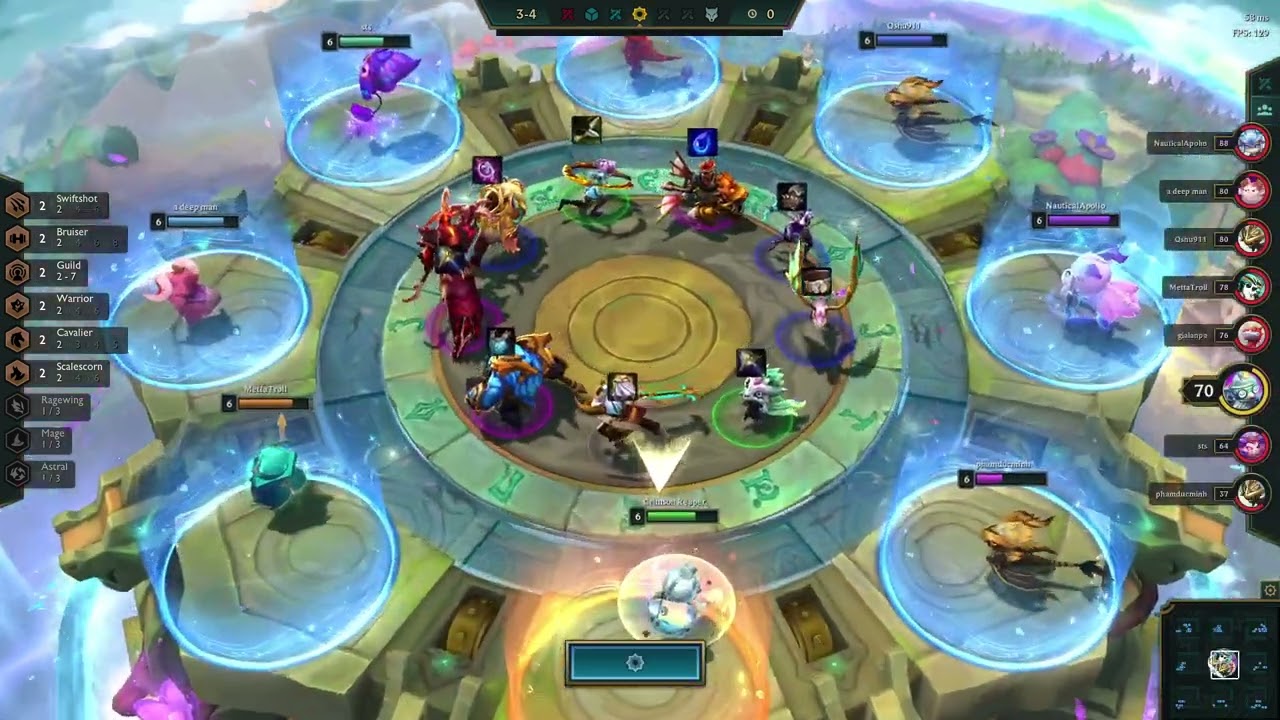 tft set 7 - full legendaries xayah board with idas shyvana dragon ...