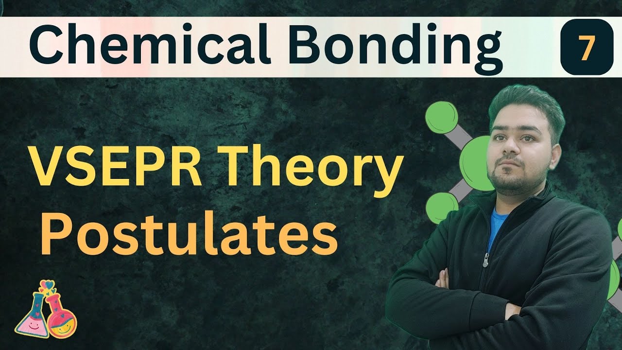 Postulates of VSEPR Theory - Chemical Bonding - Class 11 Chemistry ...