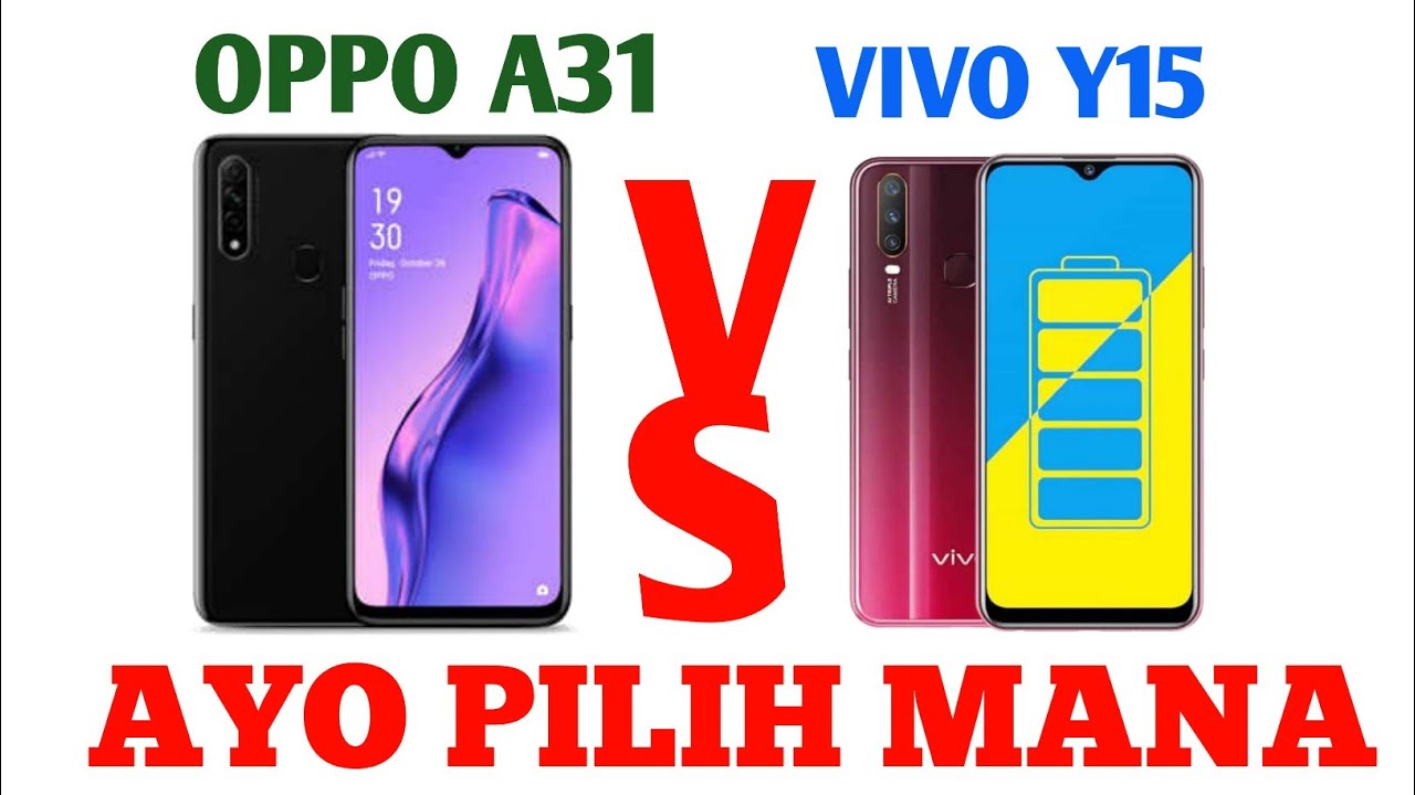 Oppo A31 Vs Vivo Y15 - YouTube