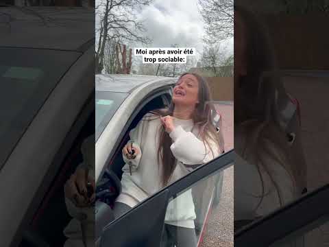 Moi après avoir été trop sociable:￼