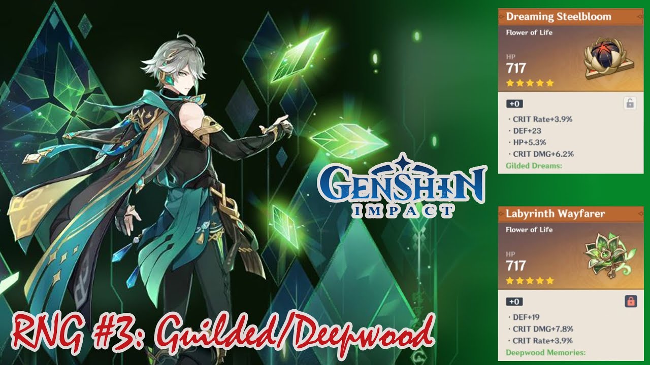 Genshin Impact RNG #3: Deepwood/Gilded Domain - YouTube