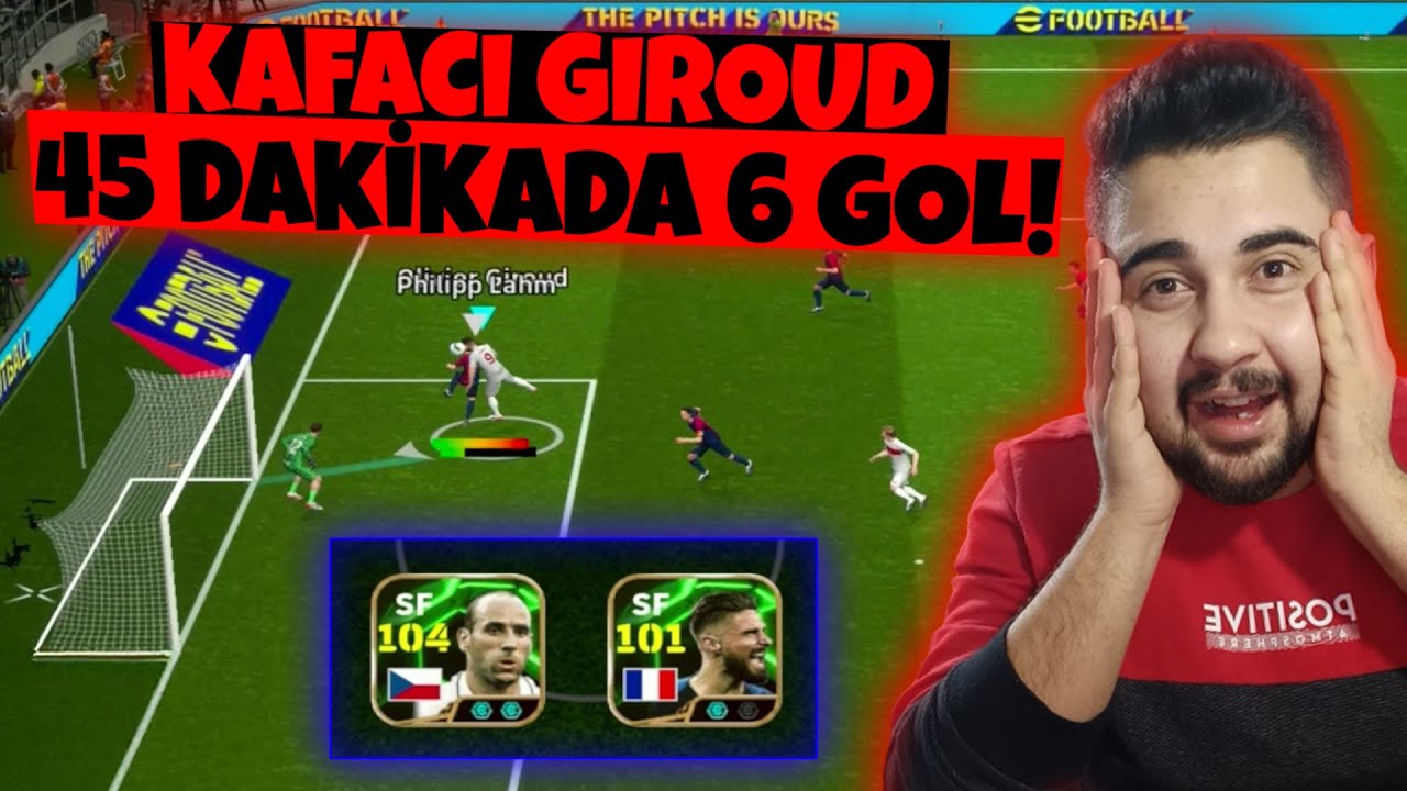KAFACI GIRODU 45 DAKİKADA 6 GOL ATTI! 😨 KOLLER'LE GIROUD'u YANYANA ORTA ...