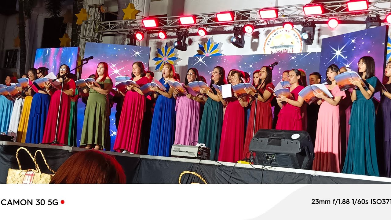 The #CFBC Choir of Clark Field Baptist Church presented a mini concert ...
