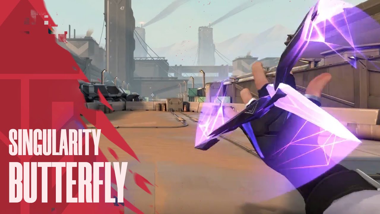 SINGULARITY BUTTERFLY KNIFE SKIN GAMEPLAY - VALORANT SINGULARITY 2.0 ...