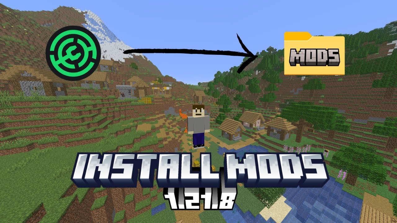 How to install mods in Minecraft Java Edition 1.21.8 - YouTube