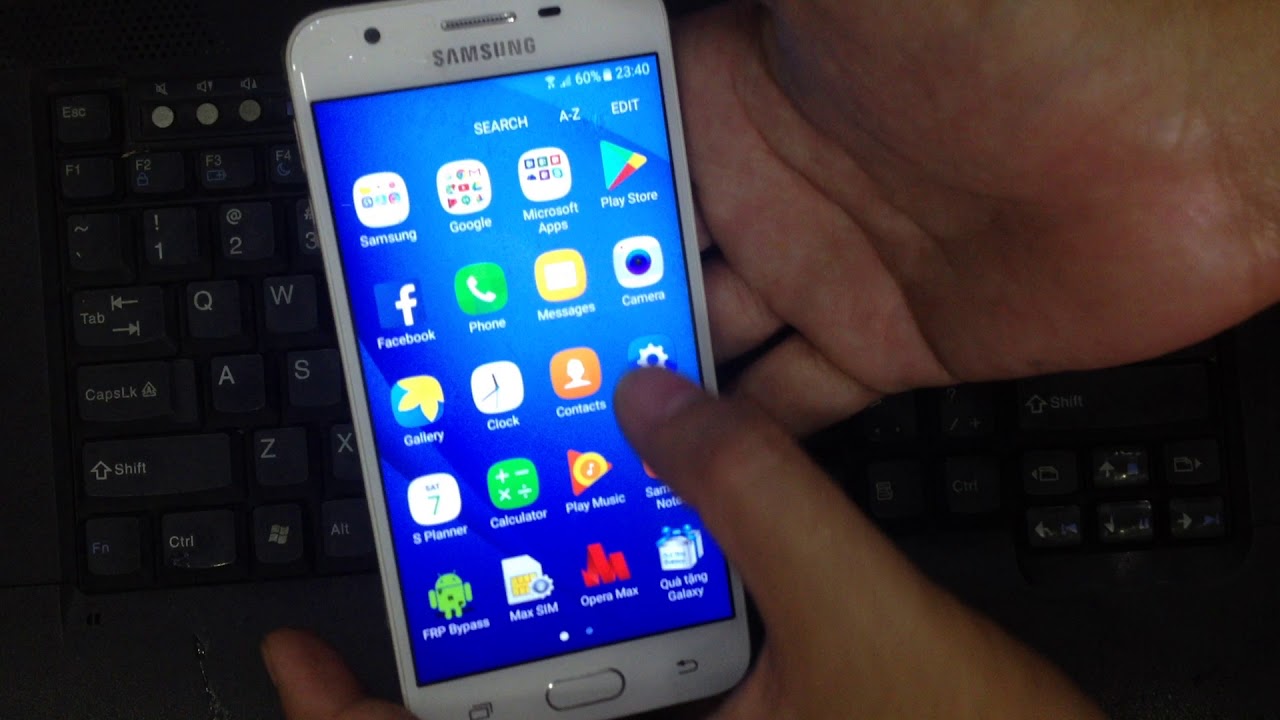 samsung j5 prime sm-g570f - YouTube