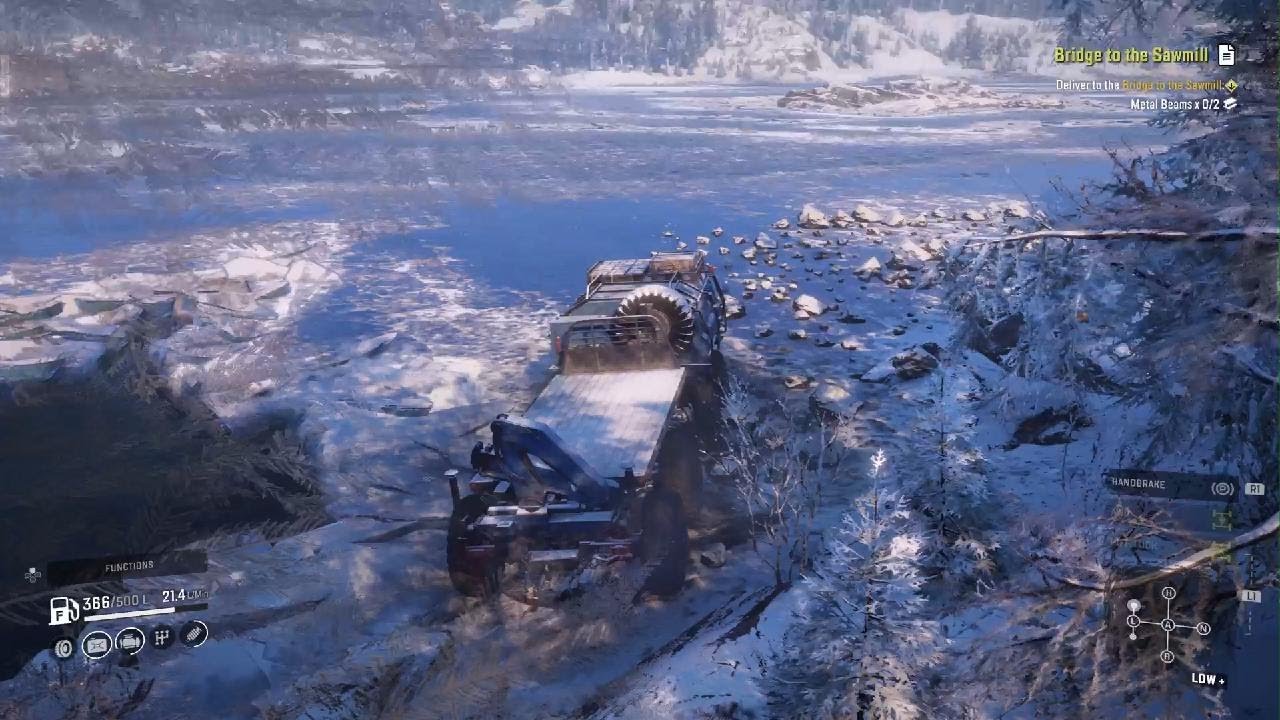 SnowRunner amur region is beautiful n tough 😀 - YouTube