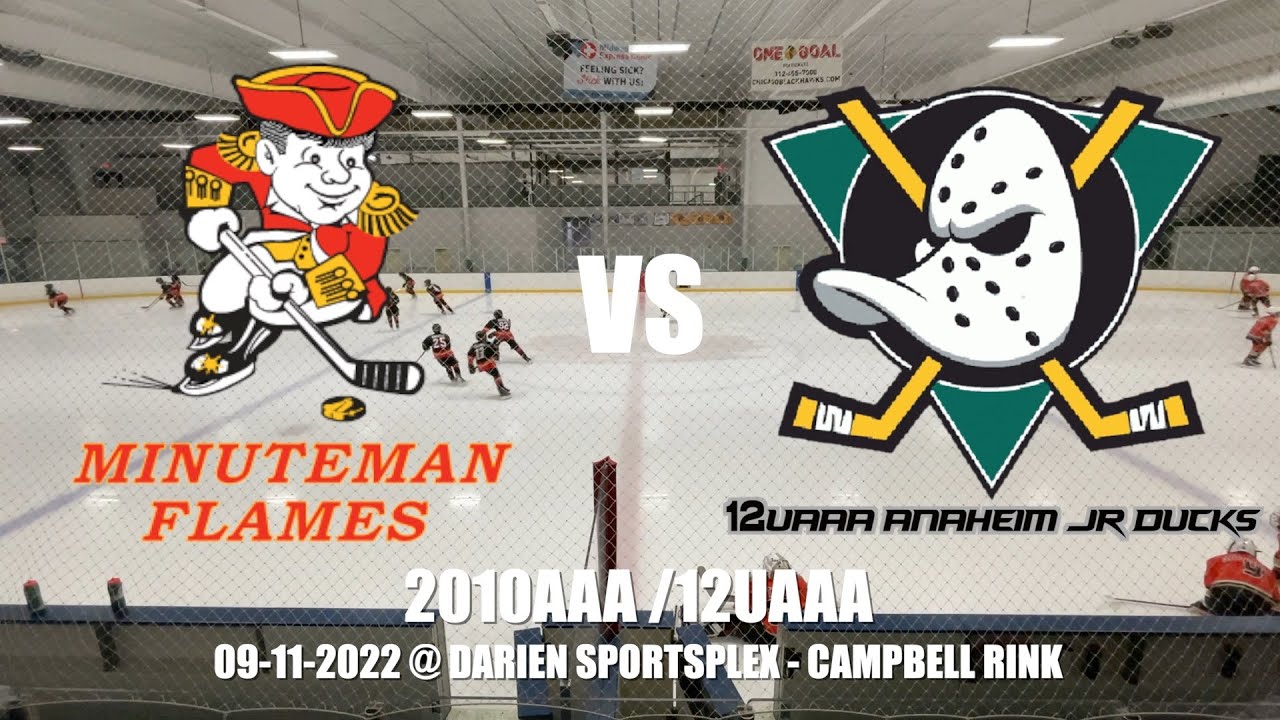 2010 AAA | 12UAAA Anaheim Jr Ducks vs Minutemen Flames (09-11-2022 ...
