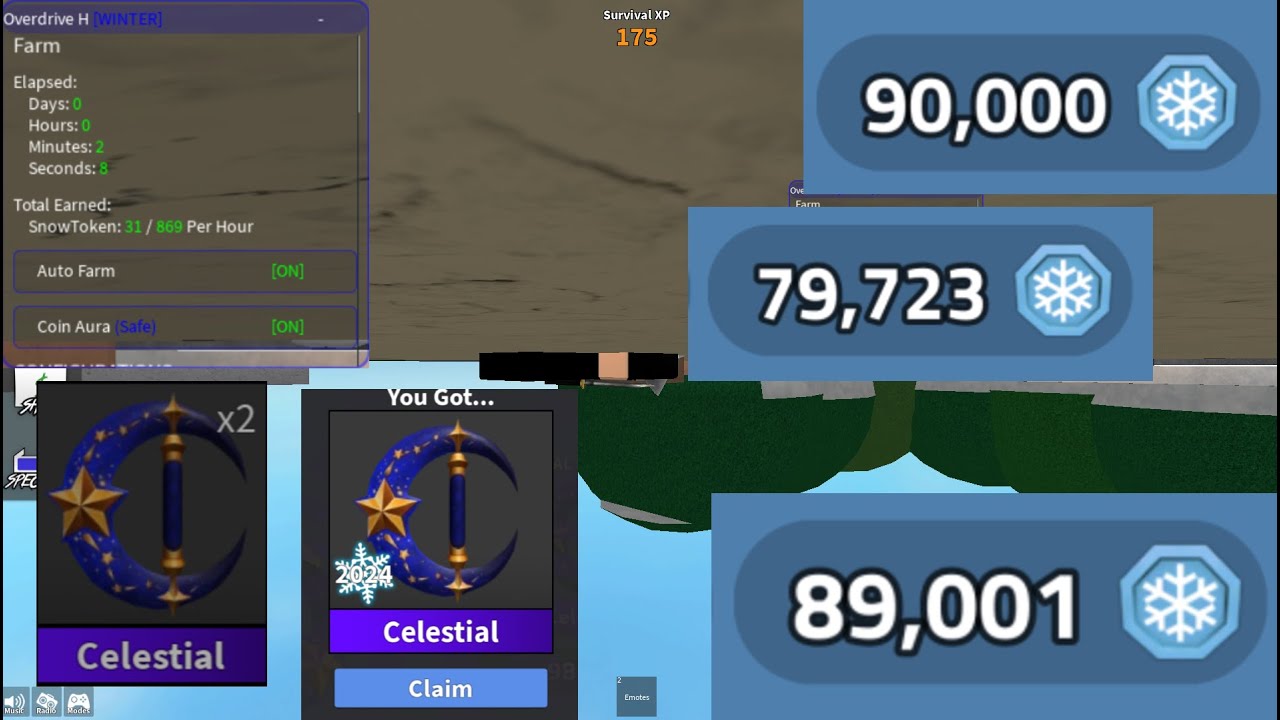 ️FASTEST SNOW TOKEN AUTOFARM SCIPT [ UPD] ️ | MM2 CHRISTMAS UPDATE ...