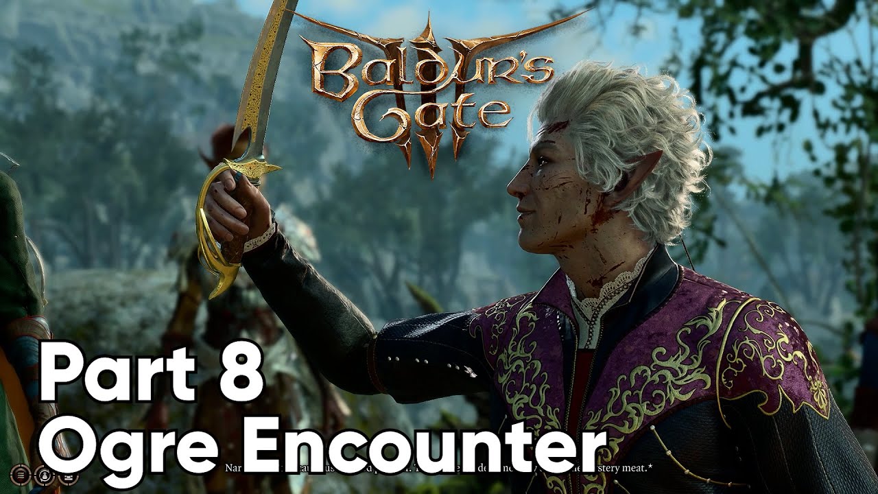 Baldur's Gate 3 Walkthrough Wizard. Part 8 Ogre Encounter. Full release ...