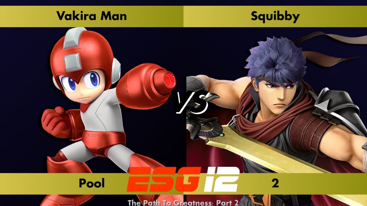 ESG Monthly #12 - Vakira Man (Mega Man) vs Squibby (Ike) Pool 2 - YouTube