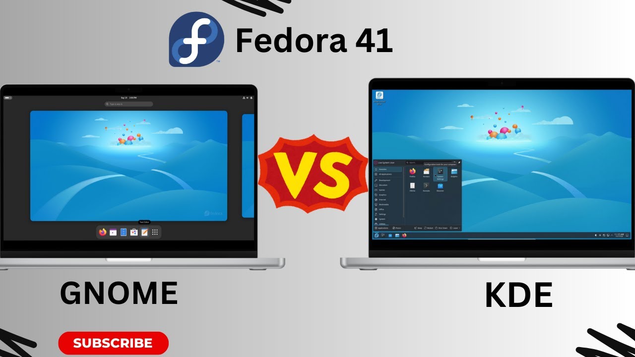 Fedora 41 GNOME vs KDE: Which Desktop Environment Uses Less RAM? - YouTube