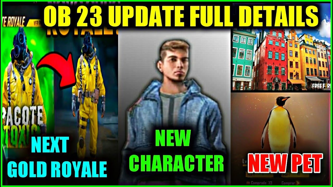OB23 UPDATE FREE FIRE | FREE FIRE OB23 UPDATE | OB23 UPDATE FREE FIRE ...
