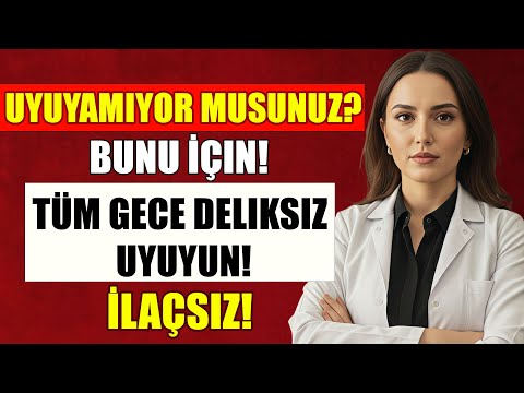 50 Yaş Üstü mü? Yatmadan Önce BUNU İçin ve Bütün Gece Deliksiz Uyuyun (Su Değil)