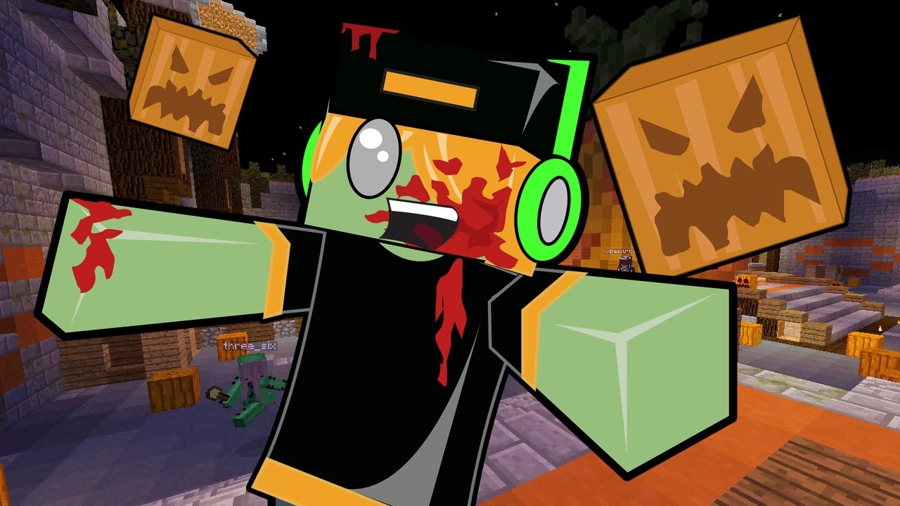 Minecraft / Pumpkin Infection Halloween Game / Gamer Chad Plays - YouTube