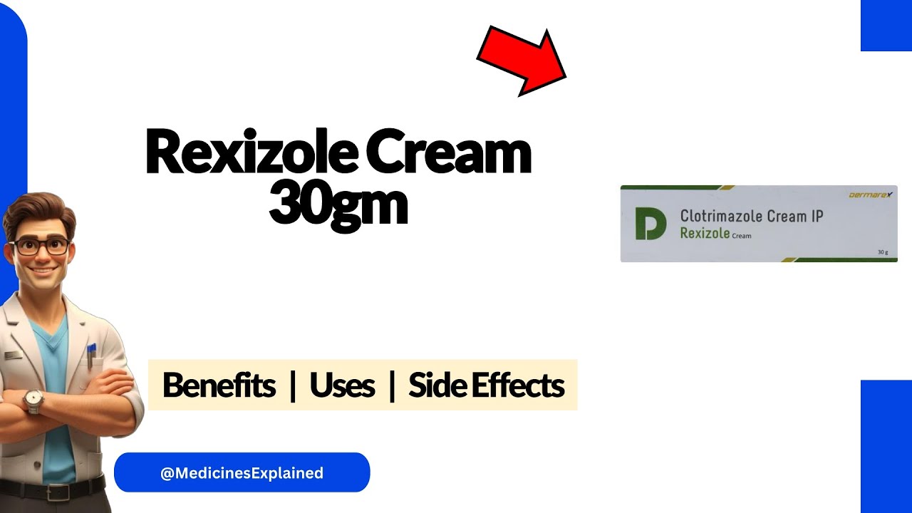 Rexizole Cream Uses | Side Effects & Dosage - YouTube