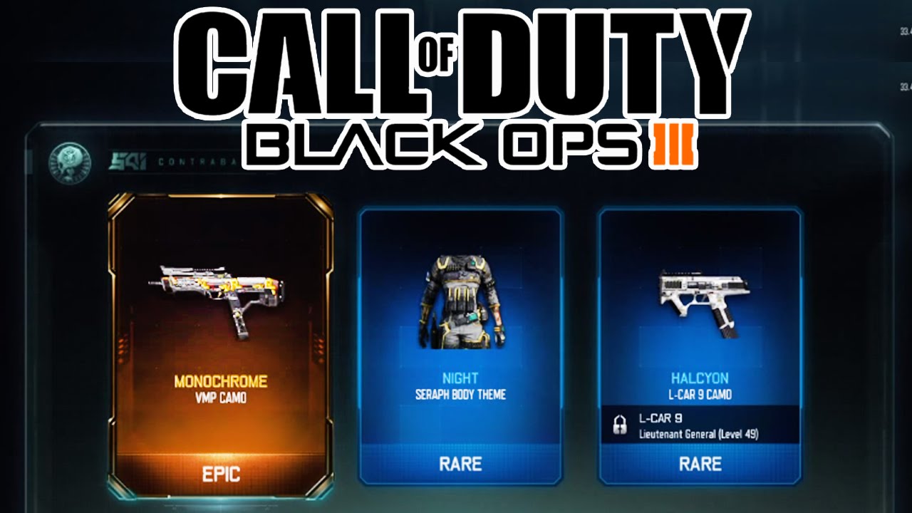 COD BO3: PRESTIGE 3 + Black Market Supply Drop "EPIC & LEGENDARY ...