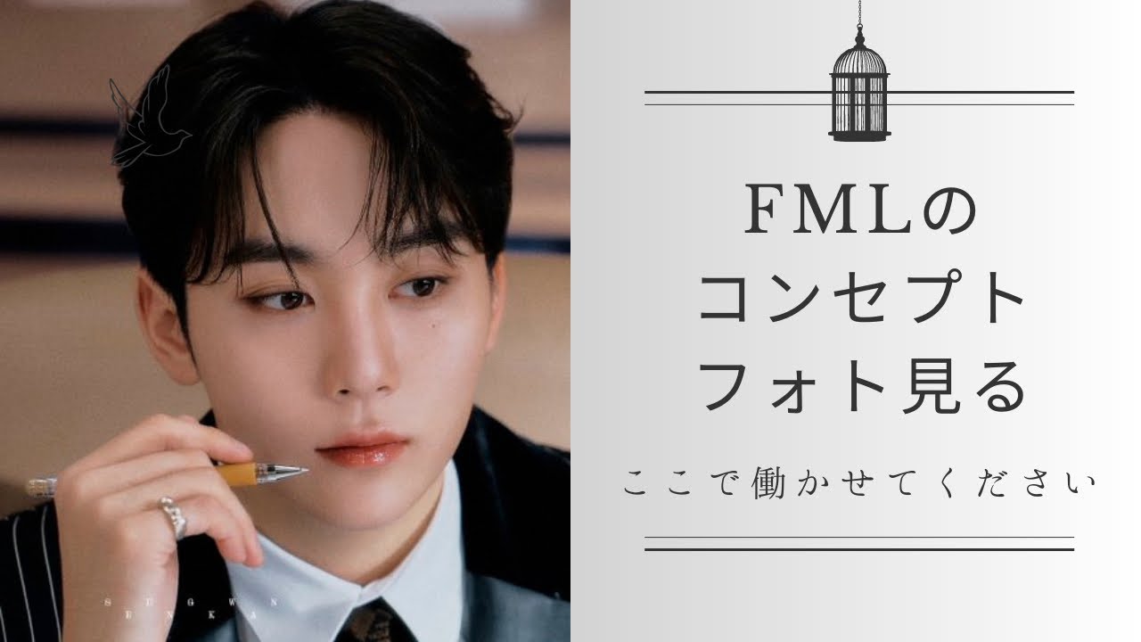 FMLコンセプトフォト②を見る【SEVENTEEN/セブチ】【感想】 - YouTube