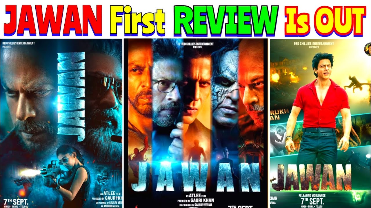 JAWAN First Review | jawan Motion Poster Review | jawan Advance Booking ...