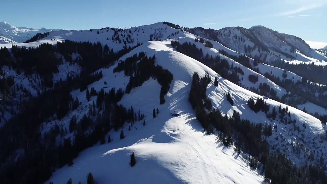#Suiisse, Schweizern Alpen, Jaunpass, Col de Jaun, Dji p4p - YouTube