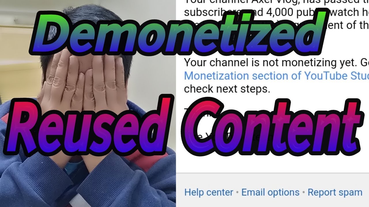 Demonetized Reused Content ang channel ko | ofw vlog - YouTube