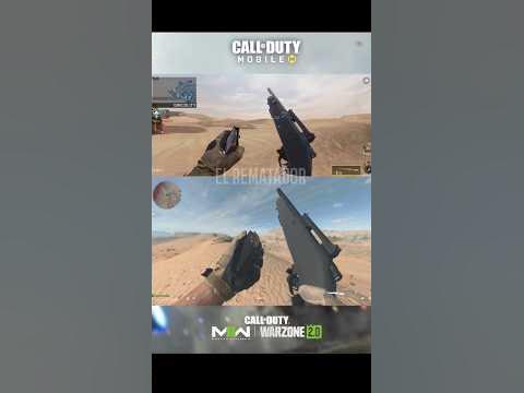 SP-R 208 COD MOBILE VS SP-R 208 COD MWII - YouTube