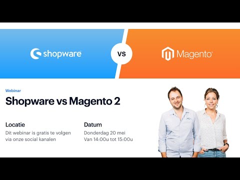 Webinar Shopware vs. Magento 2 - WebdesignTilburg - YouTube