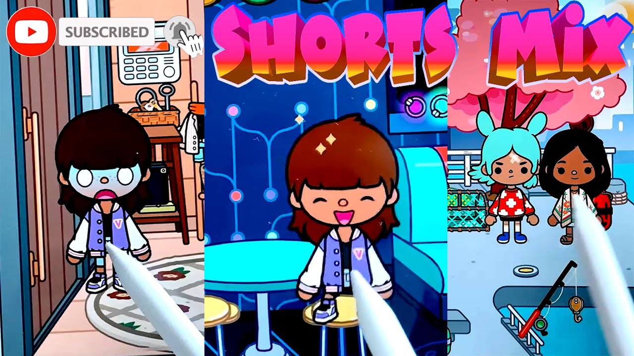 Toca Boca Shorts Mix 23 #tocalifeworld #tocaboca #tocabocaworld - YouTube