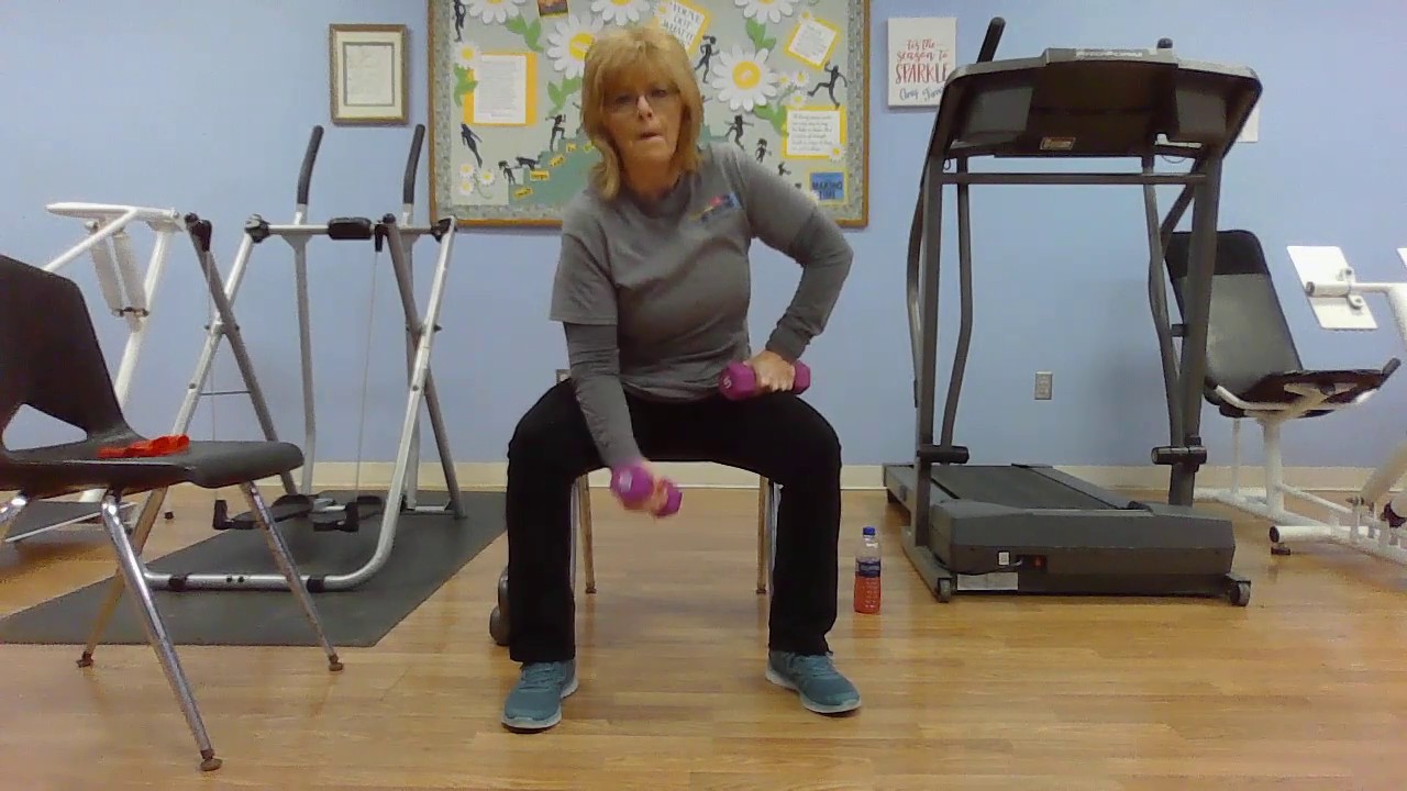 WIN 20200509 10 02 42 Pro Total Body Chair Workout with Weights - YouTube