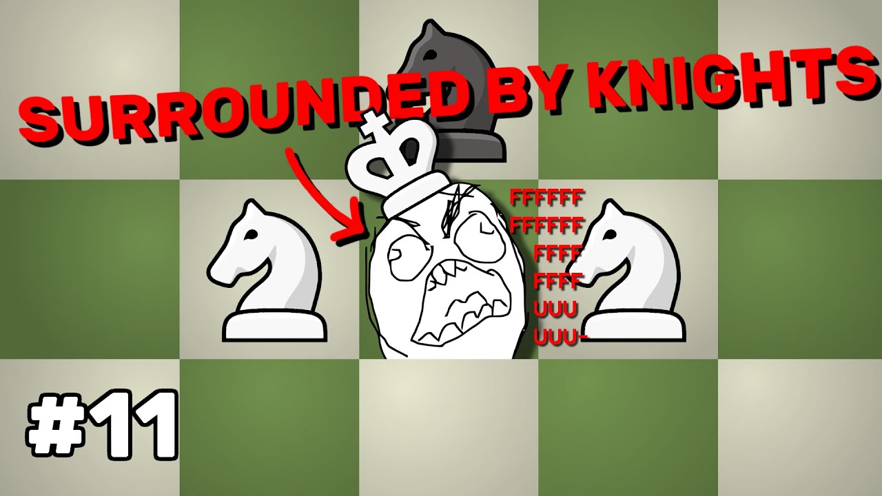 chess.exe #11 | White King surrounded by Knights - YouTube