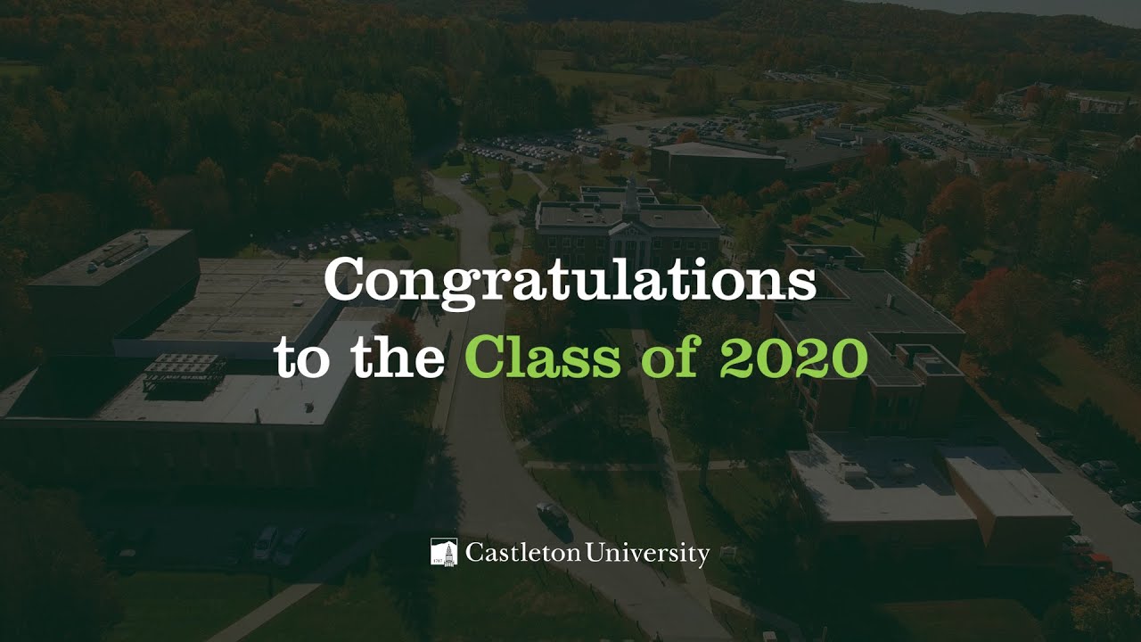 Castleton University Celebrates the Class of 2020 - YouTube