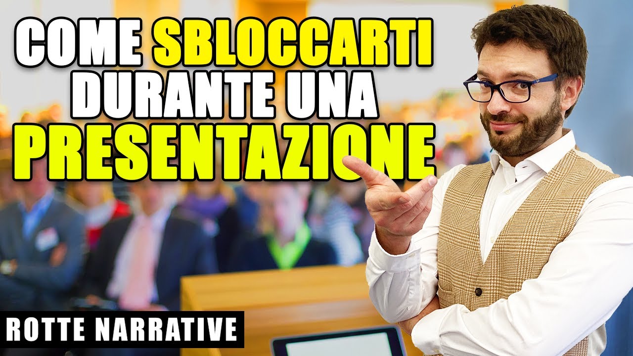 Presentazioni letterarie: "e se mi blocco?" - YouTube