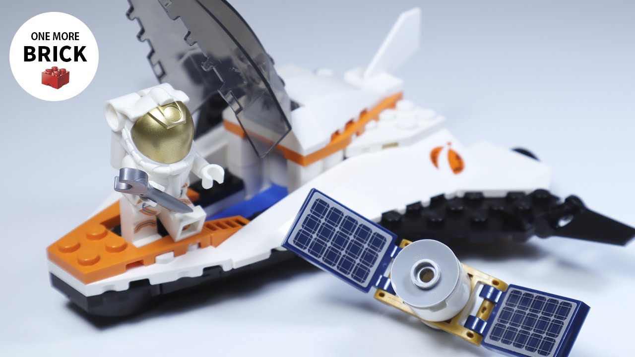 LEGO City Satellite Service Mission 60224 - Lego speed build - YouTube