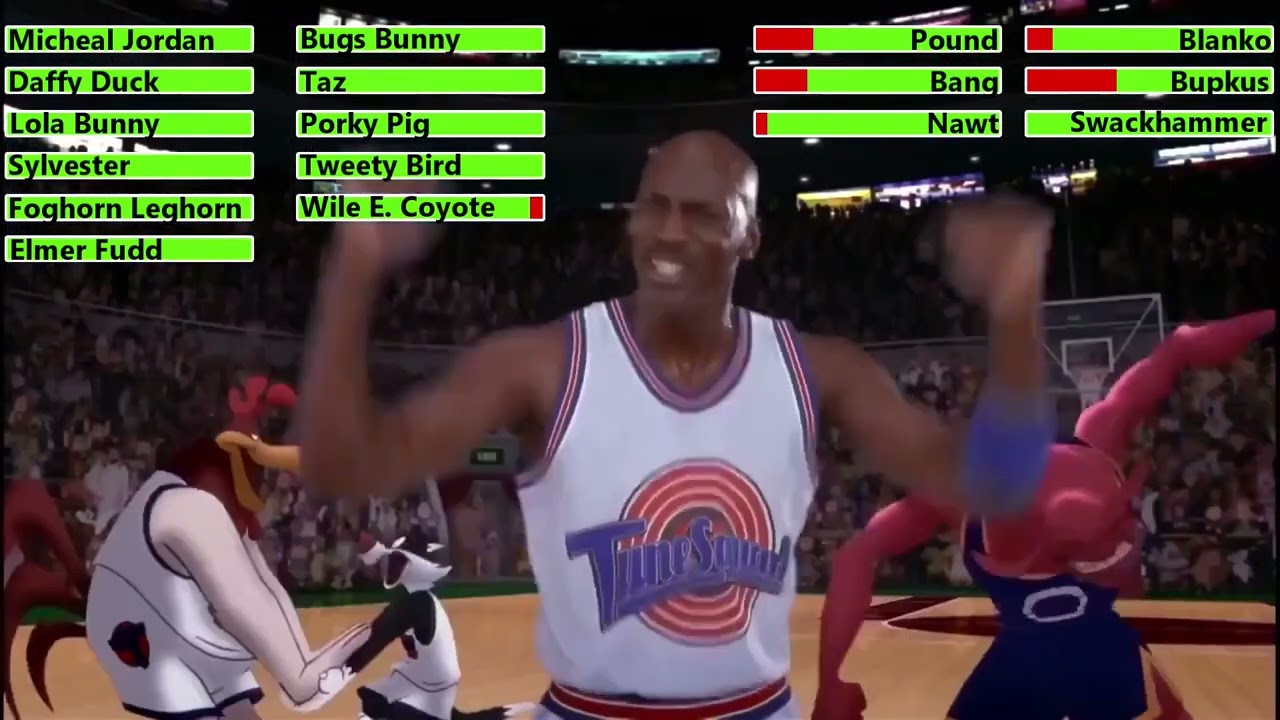 Space Jam (1996) Last 2 Games with healthbars - YouTube