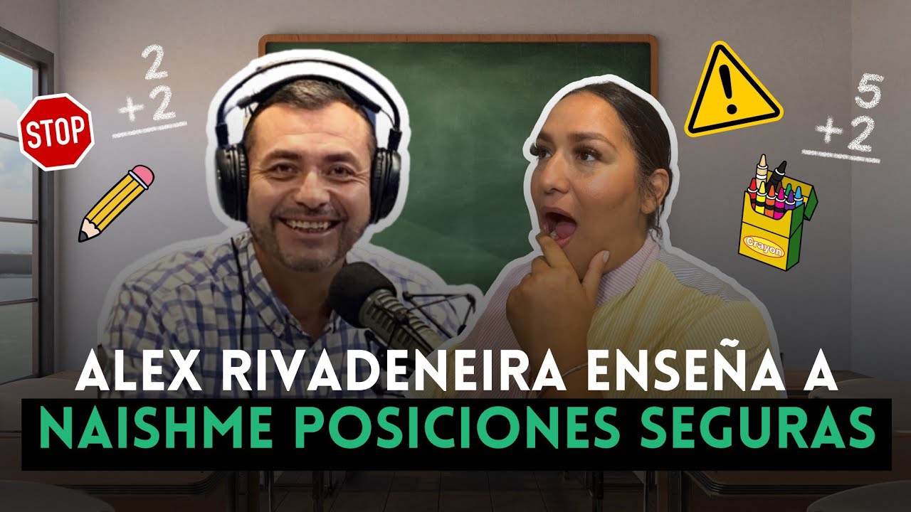 ALEX RIVADENEIRA ENSEÑA A NAISHME NUEVAS POSICIONES DE SEGURIDAD - YouTube