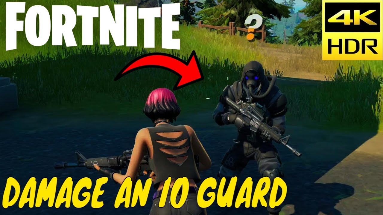 Damage an IO Guard - Fortnite Quests [Fortnite Challenges] Chapter 2 ...