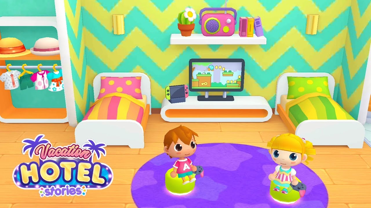 Vacation Hotel Stories | Toddlers Game #11 (Android Gameplay) | Cute ...