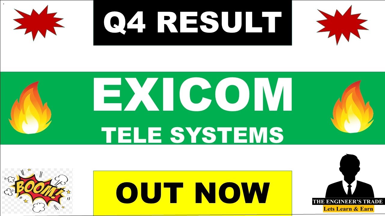 Exicom Q4 Results 2024 | Exicom Result | Exicom tele systems share ...