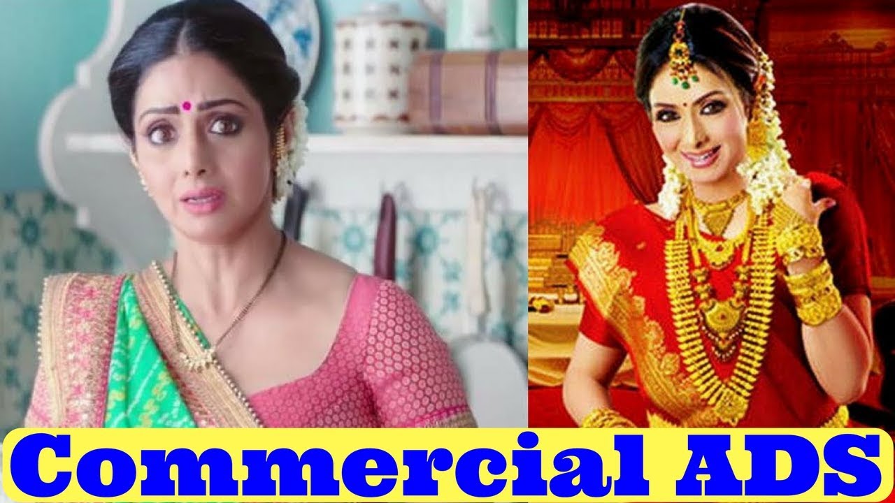 Sridevi's Commercial Ads Collection | 10 Best Creative And Beautiful ...