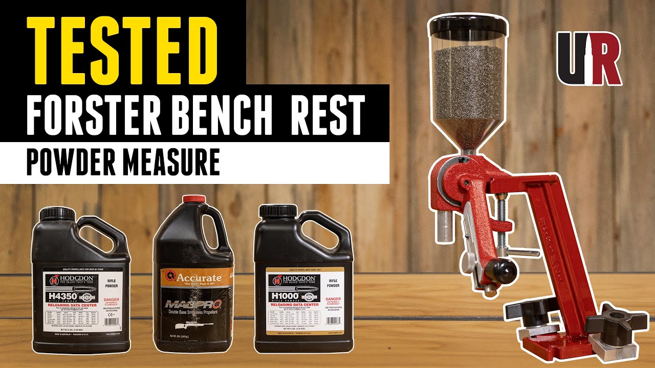 TESTED: Forster Bench Rest Powder Measure - YouTube
