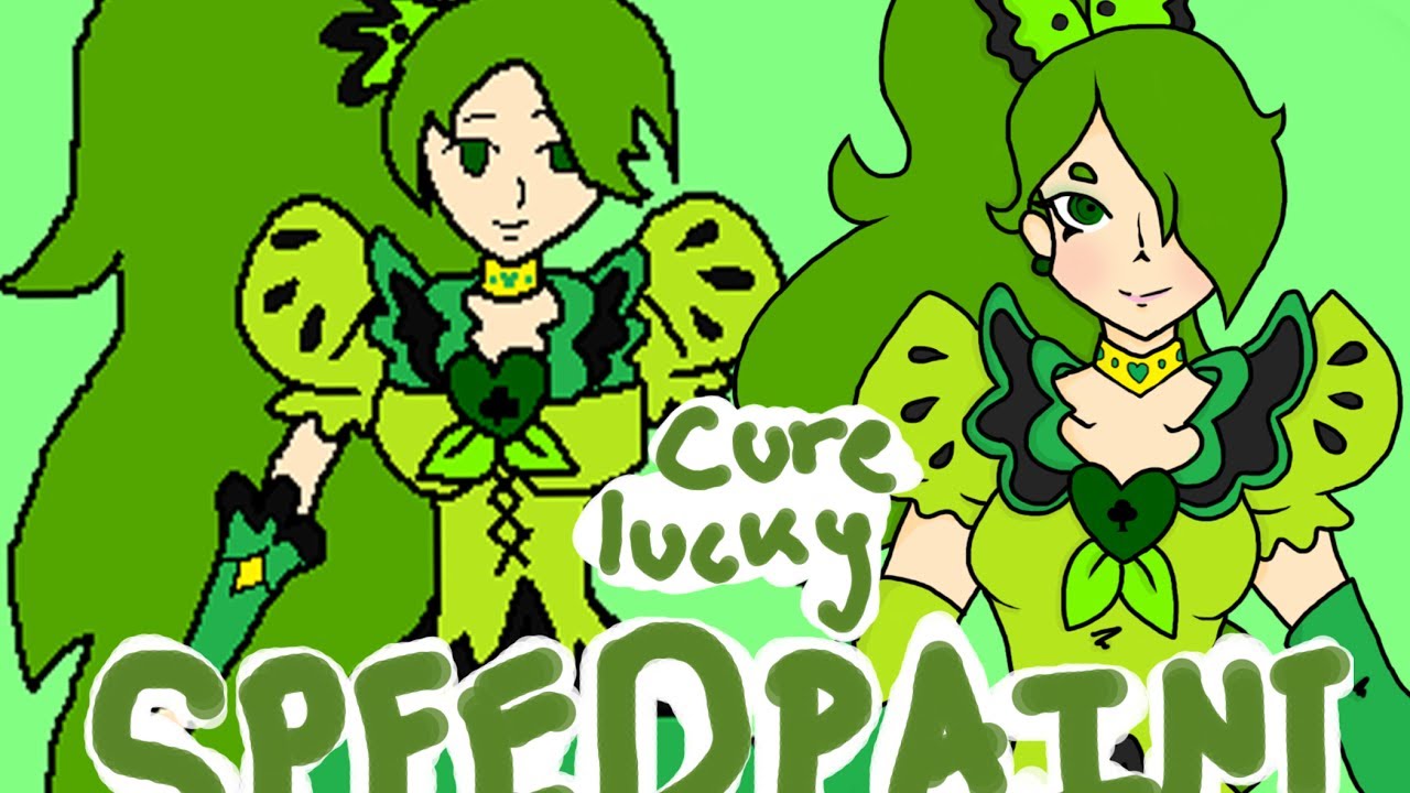 Cure Lucky SpeedPaint (Charecter Update) - YouTube