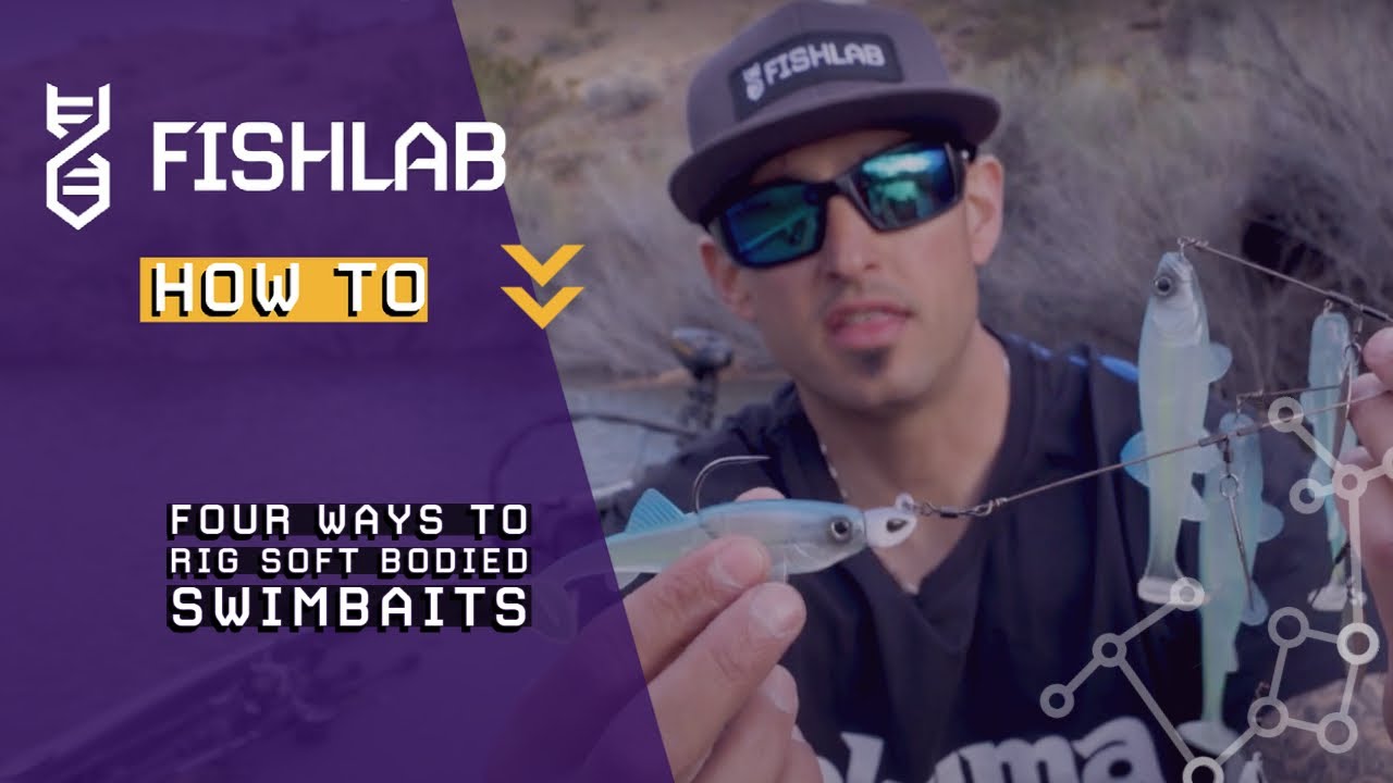 FishLab How To - 4 Ways to Rig Soft Bodied Swimbaits - YouTube