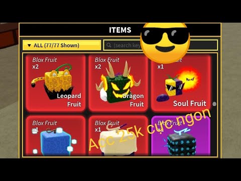 I challenge to buy acc in blox fruit - YouTube