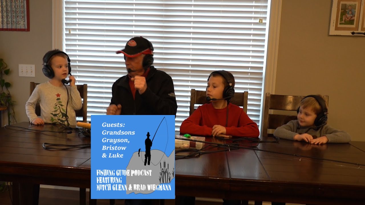 Host Brad Wiegmann interviews his 3 grandsons Grayson, Bristow & Luke ...