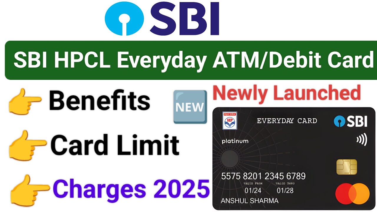 Sbi hpcl debit card benefits & charges 2025 | Sbi hpcl everyday debit ...