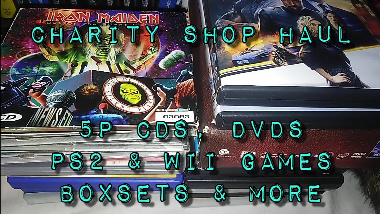 Charity Shop haul - 5p CDs, DVDs, PS2 & Wii games | Bargain Boxsets ...