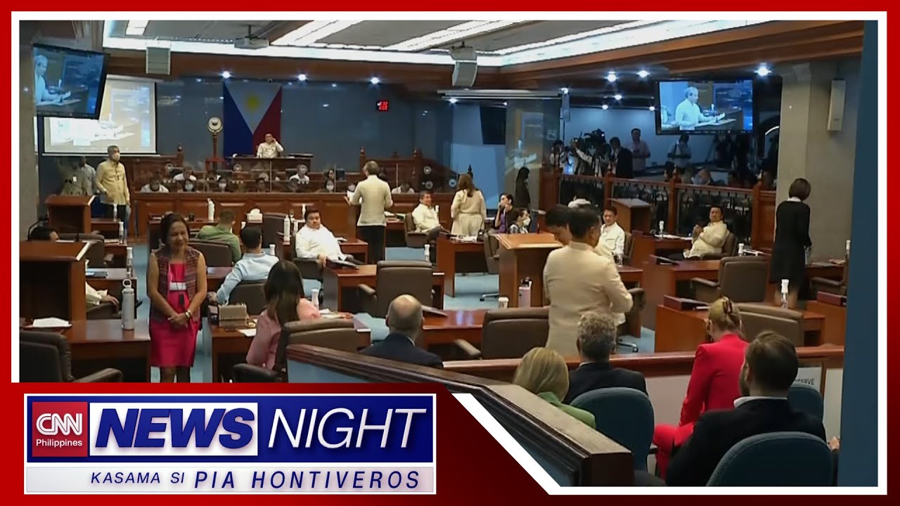 Senate Cha-Cha hearing pinagpaliban muna | News Night - YouTube